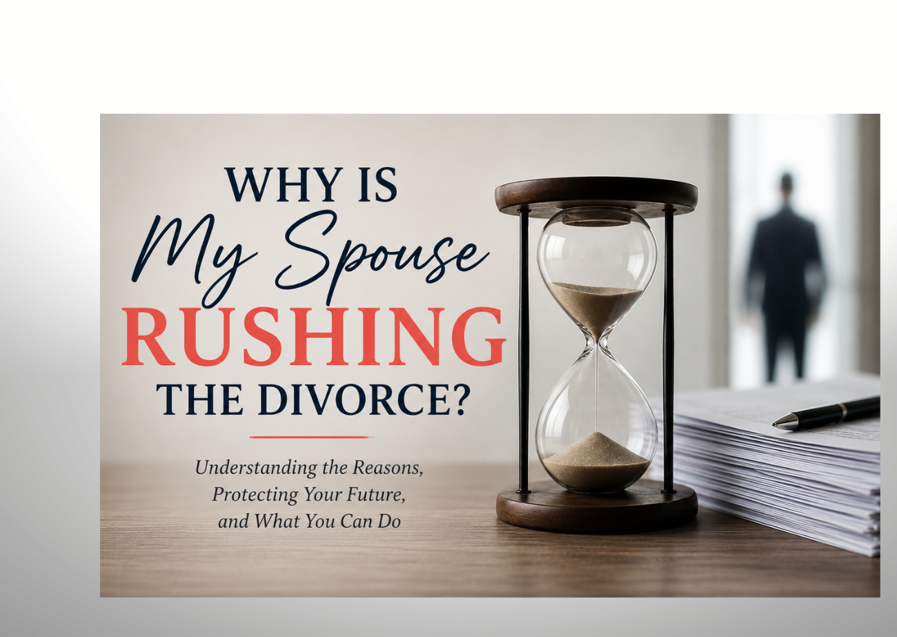 Is Your Spouse Pushing for a Fast Divorce? 12 Hidden Motives in a ...